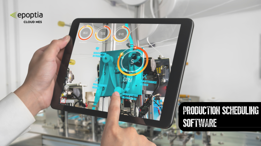 Production scheduling software: Traceability & Lead Times